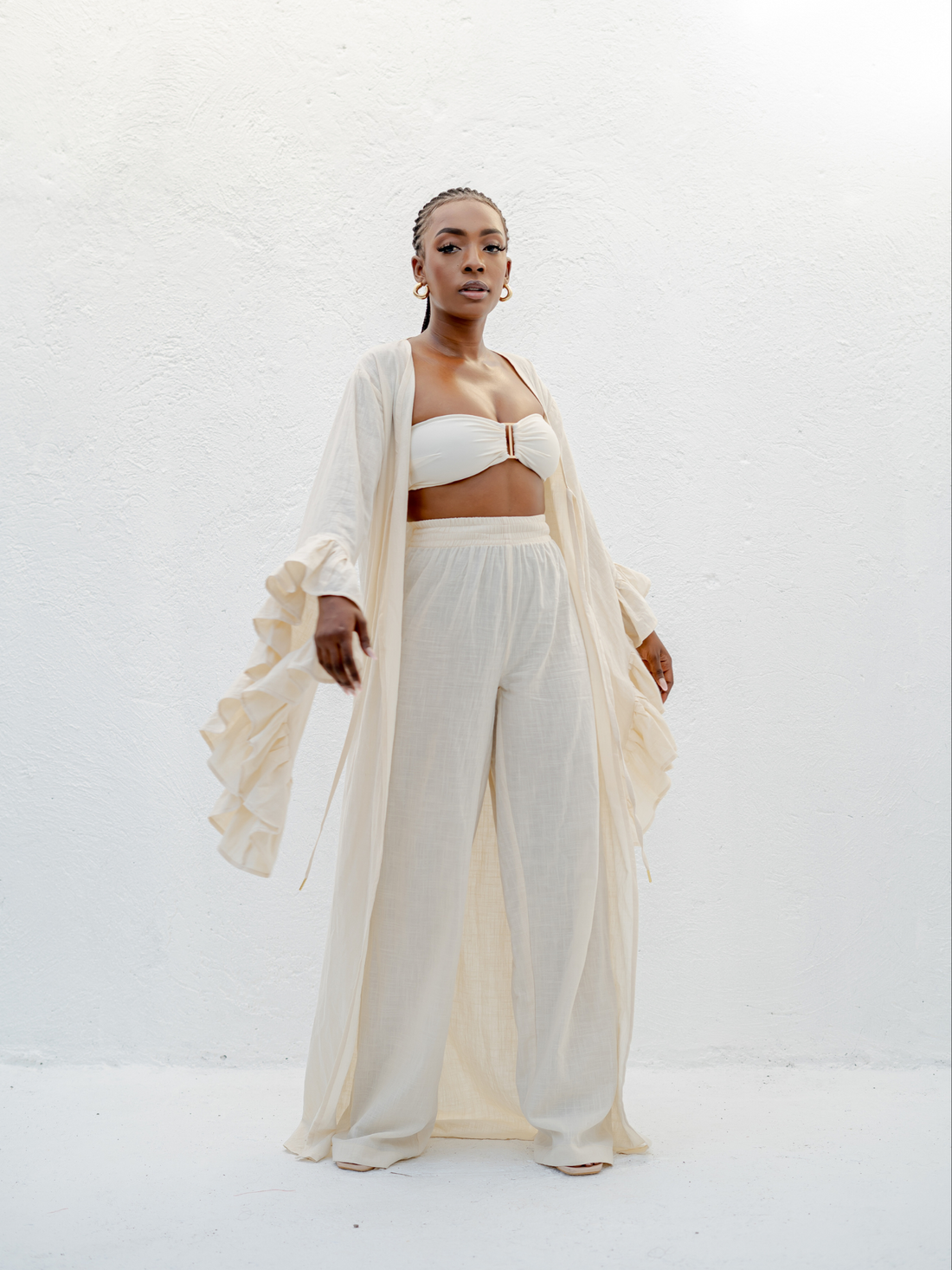 MALA PANT SET - CREAM – Rhea Imani